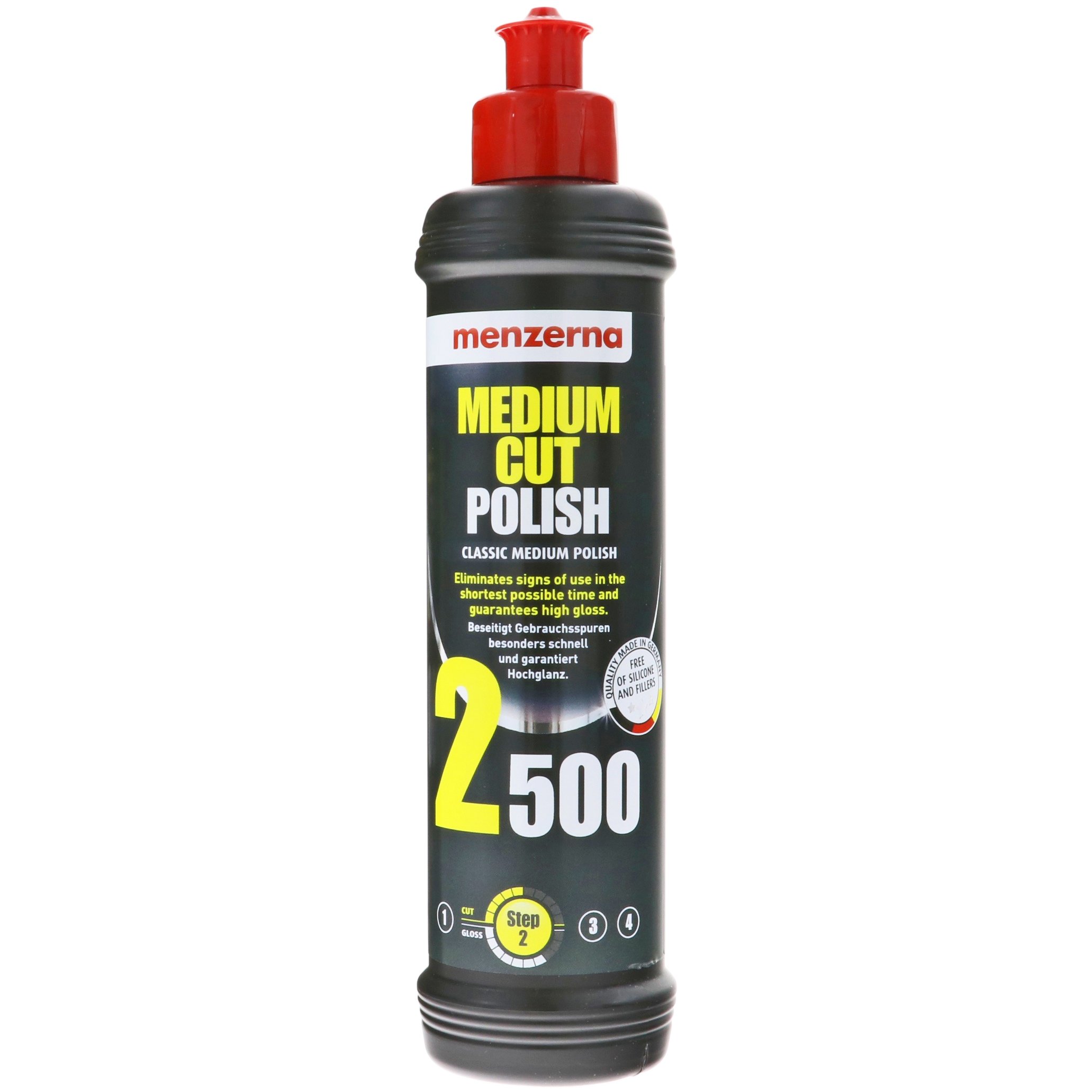 Menzerna 2500 | Medium Cut Polish - 250 ml | Elite CarCare